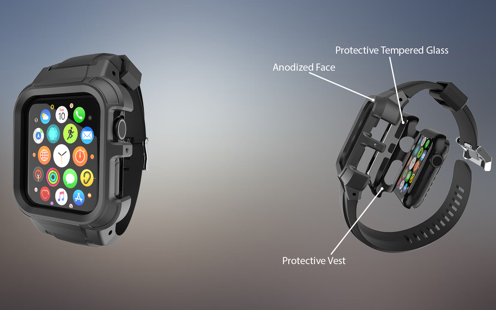 Apple Watch Protective Bands | iWatch Protective Cover | Rhino Brand